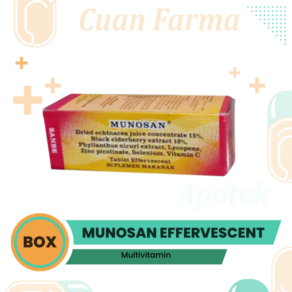 Jual Munosan Tablet Effervescent | Shopee Indonesia