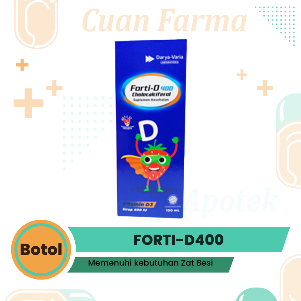 Jual Forti-D 400 IU Sirup 100 ml | Shopee Indonesia