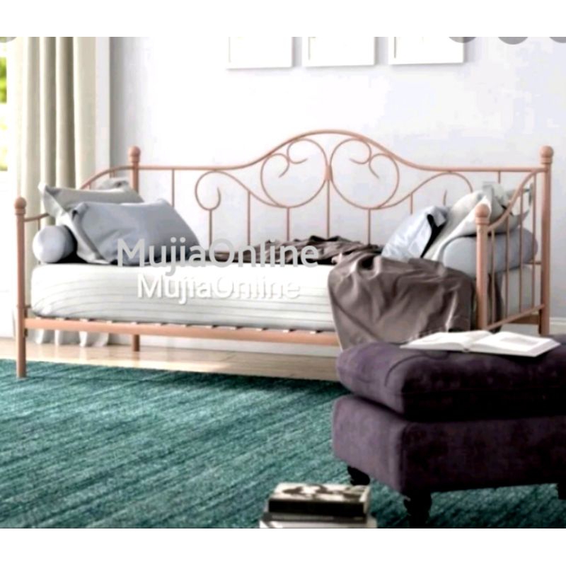 Jual Sofa Bed Day & Night Ranjang Divan Besi Mewah Unik | Shopee Indonesia
