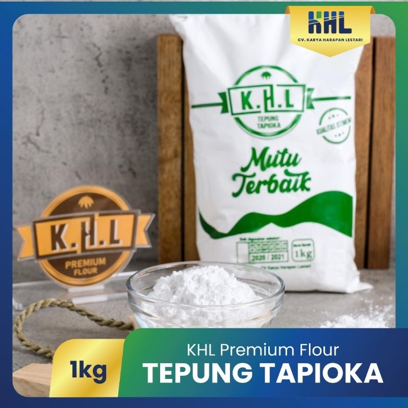 Jual 1 Kg Tepung Tapioka / Tepung Pengental / Tepung Kanji / Tepung ...