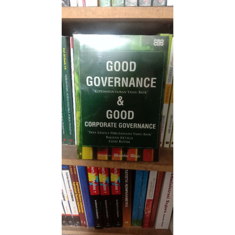 Jual BUKU GOOD GOVERNANCE DAN GOOD CORPORATE GOVERNANCE | Shopee Indonesia