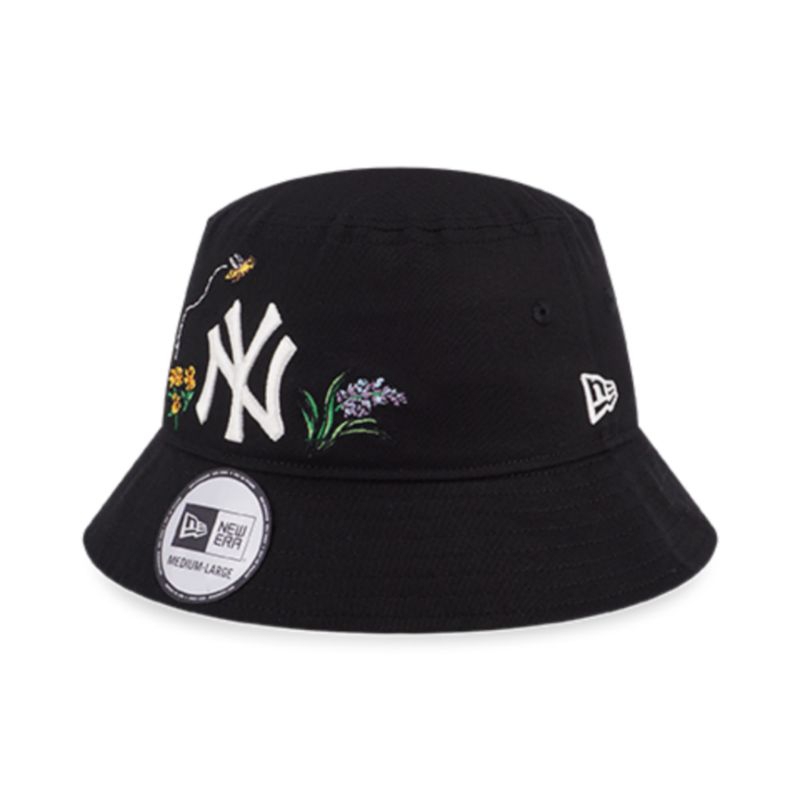 Jual Bucket Hat New Era Cap New York Yankees Watercolor Floral Original ...