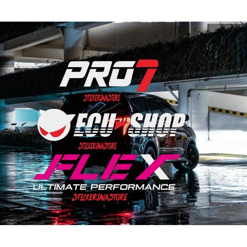 Jual STIKER MOBIL SATU SET PRO7 ECUSHOP FLEX | Shopee Indonesia