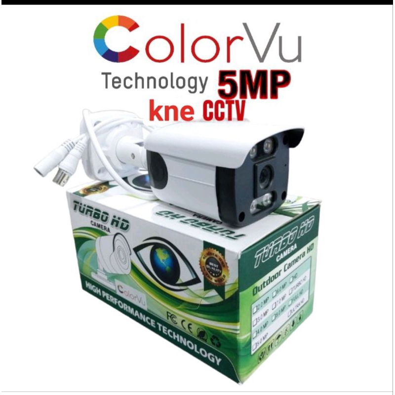 Jual KAMERA CCTV OUTDOOR 5MP FULL HD 1080P COLORVU SIANG MALAM BERWARNA ...