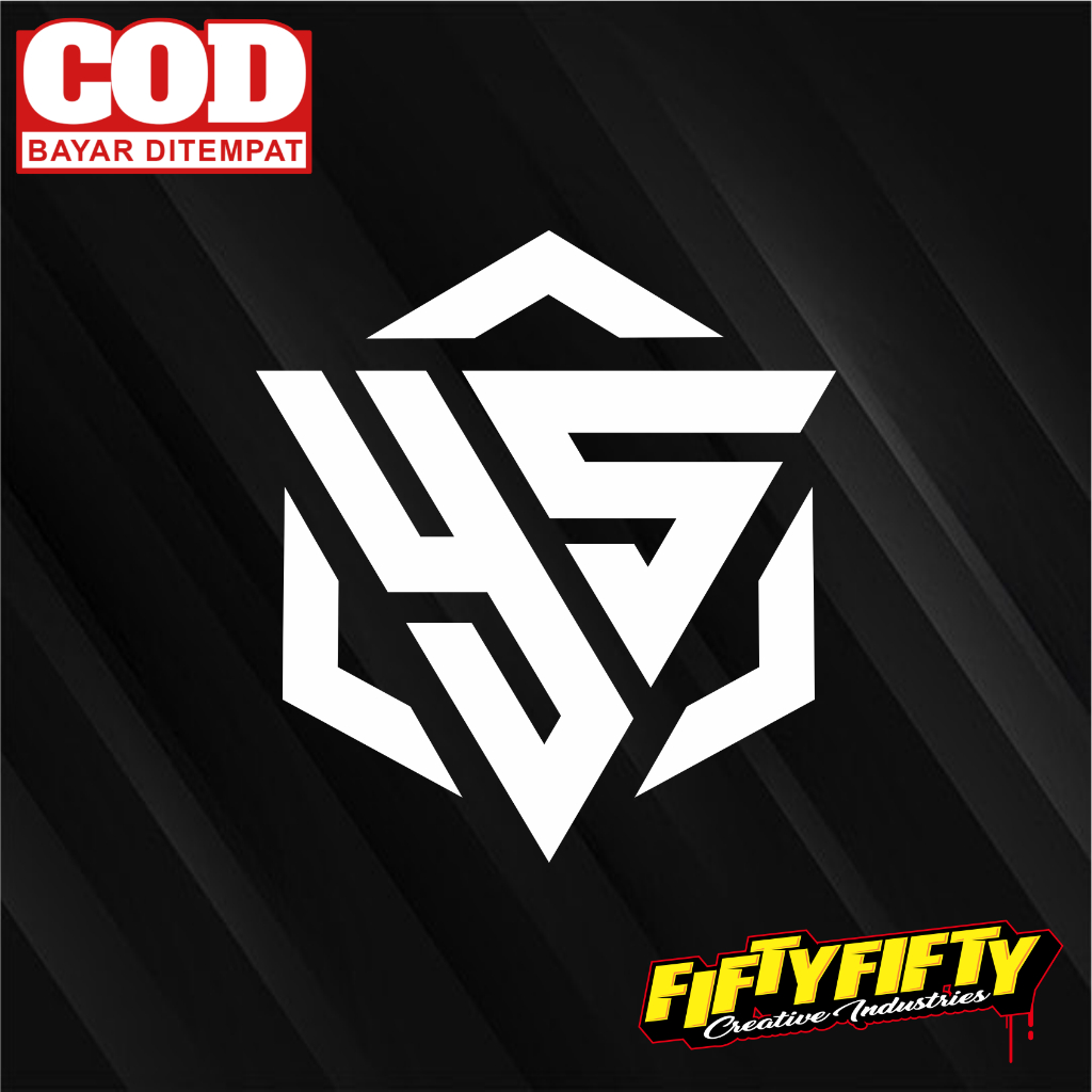 Jual Stiker Cutting LOGO YS Stiker Viral Terbaru Stiker Motor Mobil ...