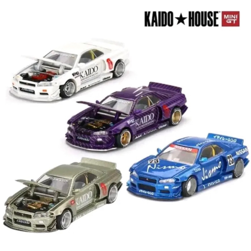 Jual MINI GT x KAIDO HOUSE NISSAN SKYLINE GTR R34 KAIDO WORKS | Shopee ...