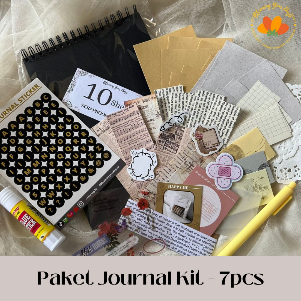 Jual bujo kit lengkap paket journaling journal kit bullet journal book ...