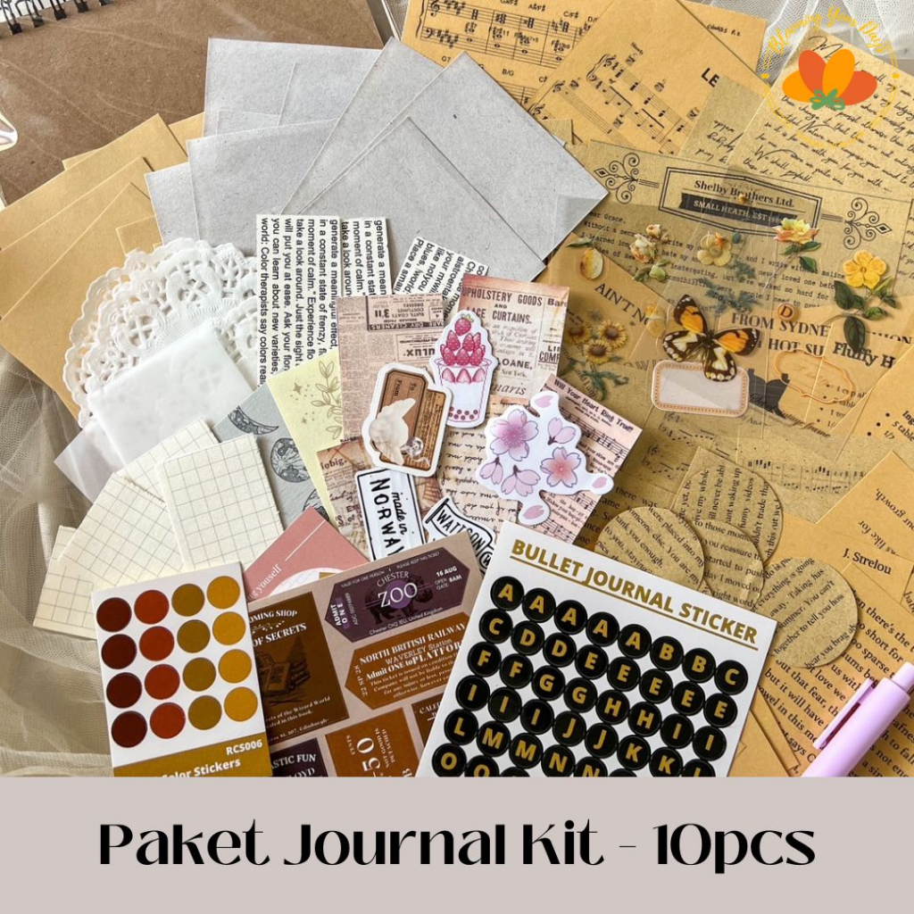 Jual bujo kit lengkap paket journaling journal kit bullet journal book ...