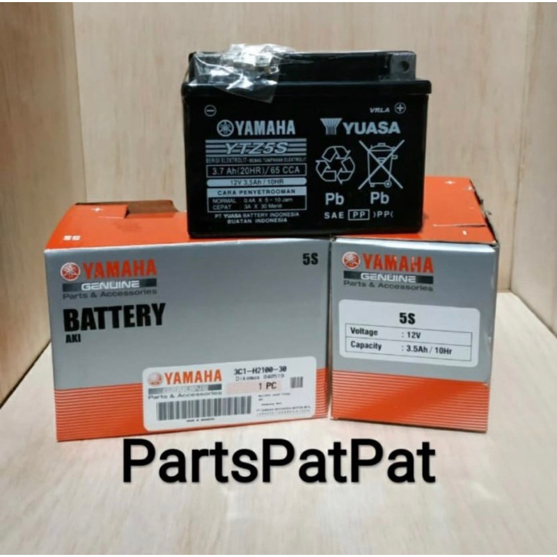Jual AKI ACCU BATTERY YTZ5S YTZ5-S 3C1-H2100-30 MIO SOUL, M3, MIO J ...
