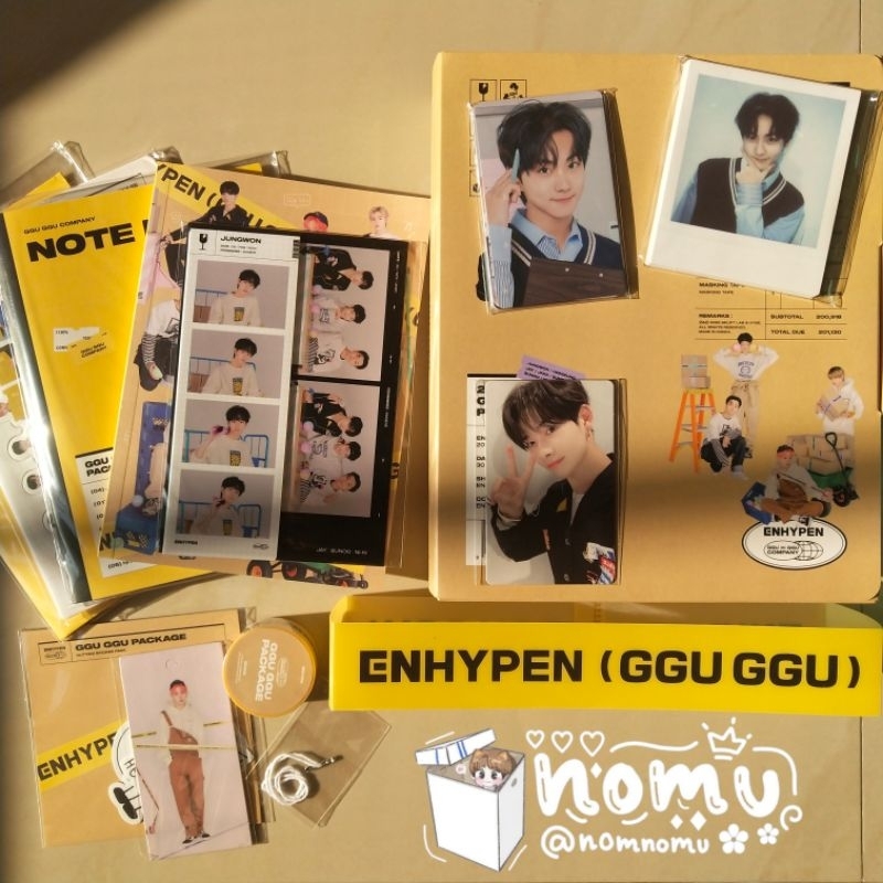 Jual ENHYPEN GGU GGU PACKAGE 2022 OFFICIAL NI-KI PHOTOCARD | Shopee Indonesia