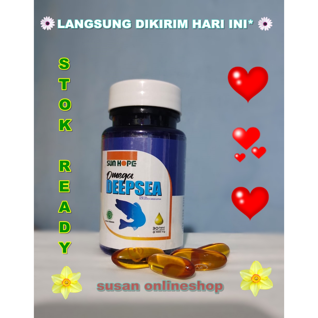 Jual DEEP SEA SUN HOPE deep sea sun hope DEEPSEA SUNHOPE OMEGA 3 MINYAK ...