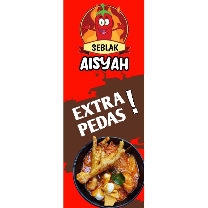 Jual BANNER/SPANDUK SEBLAK | Shopee Indonesia