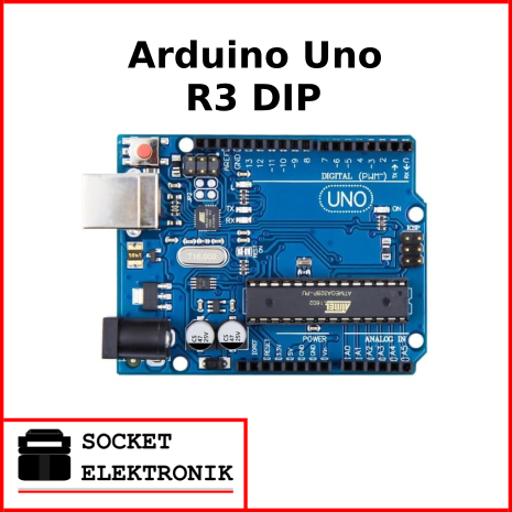Jual Arduino Uno R3 Clone DIP Atmega328. TANPA KABEL USB | Shopee Indonesia