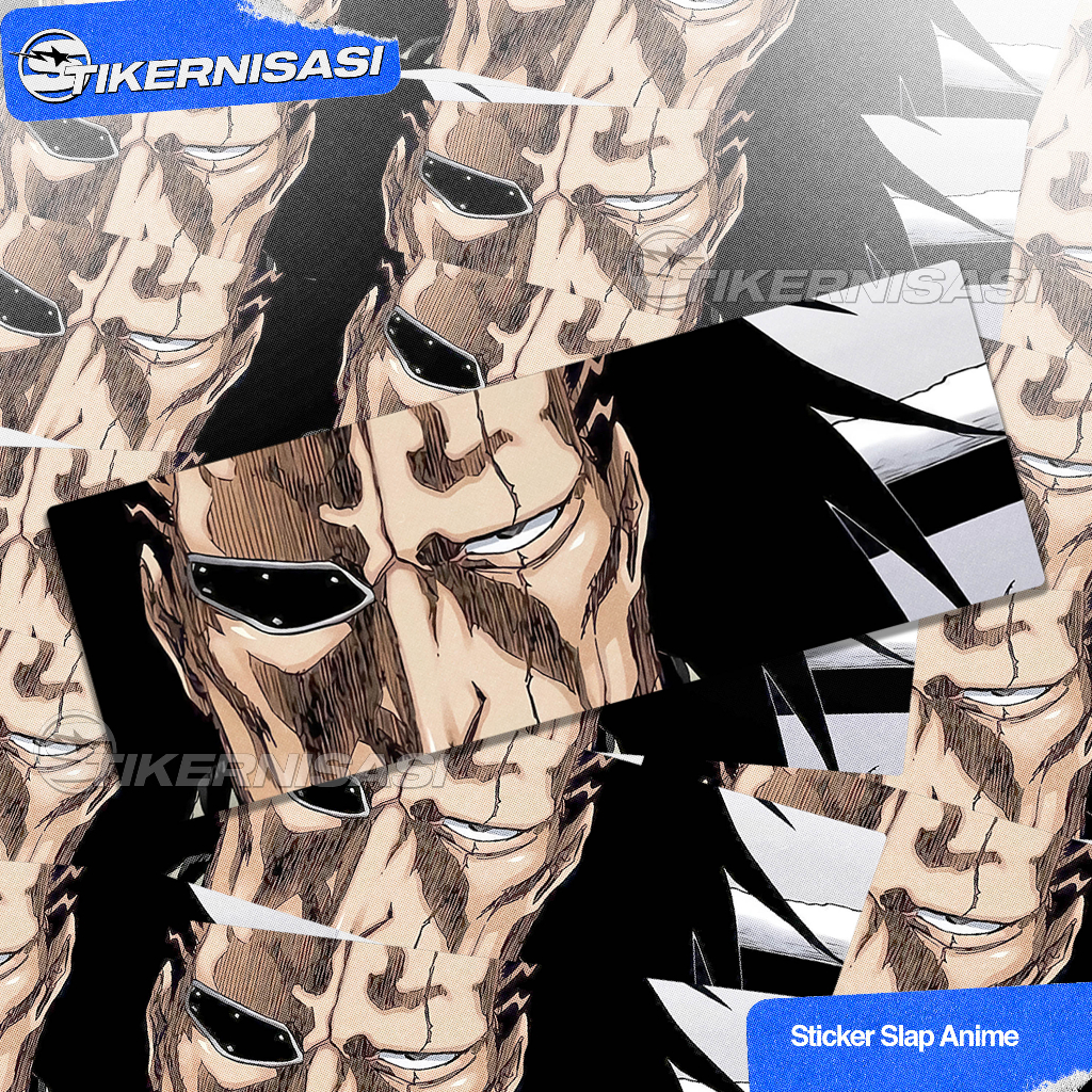 Jual Stiker Slap Anime Bleach Zaraki Kenpachi | Shopee Indonesia