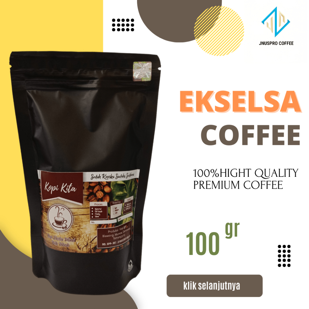Jual Kopi Ekselsa Grinder Halus Kualitas Premium Asli Murni Petik Merah ...