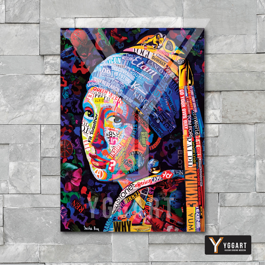 Jual Poster Kayu ABSTRAK POP ART tokoh Dekorasi Kamar 20 x 30 CM ...
