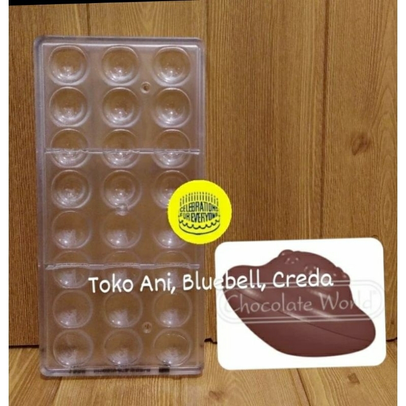 Jual Chocolate World - Chocolate Mold Polycarbonate / Cetakan Coklat ...