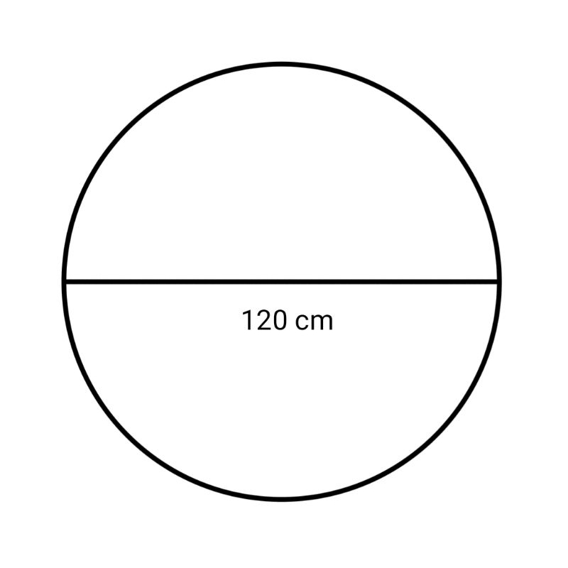Jual lingkaran besi 120 cm/ring besi bulat/besi 6mm/dekorasi dari besi ...