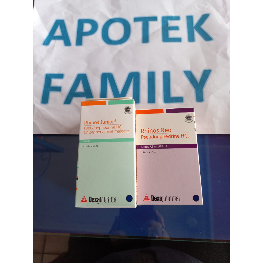 Jual RHINOS NEO DROP DAN RHINOS JUNIOR SIRUP OBAT PILEK | Shopee Indonesia
