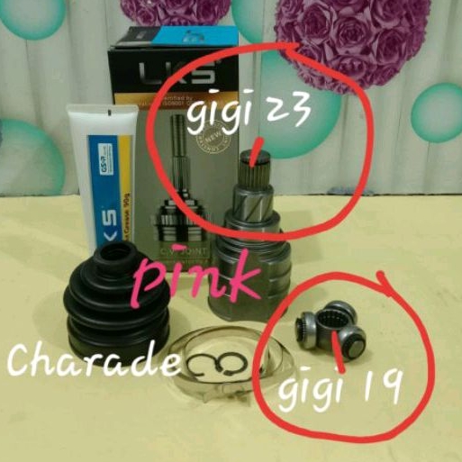 Jual CV Joint Dalam Inner As Roda Depan Dalam Daihatsu Charade G100 Winner | Shopee Indonesia