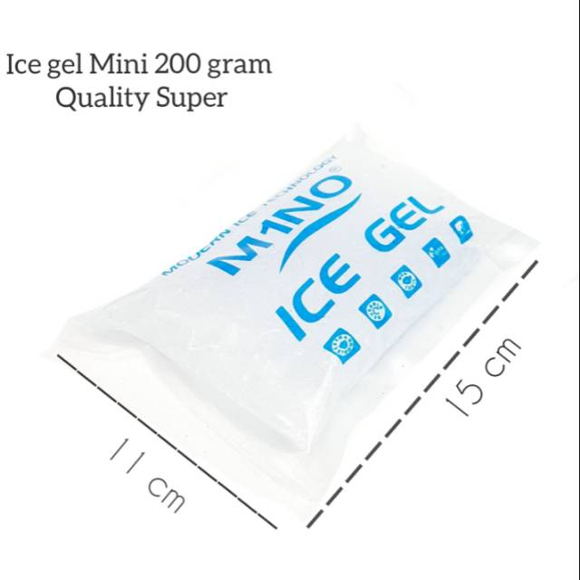 Jual ICE GEL 200 GRAM / ICE PACK PENDINGIN / ICE GEL PENDINGIN MAKANAN ...