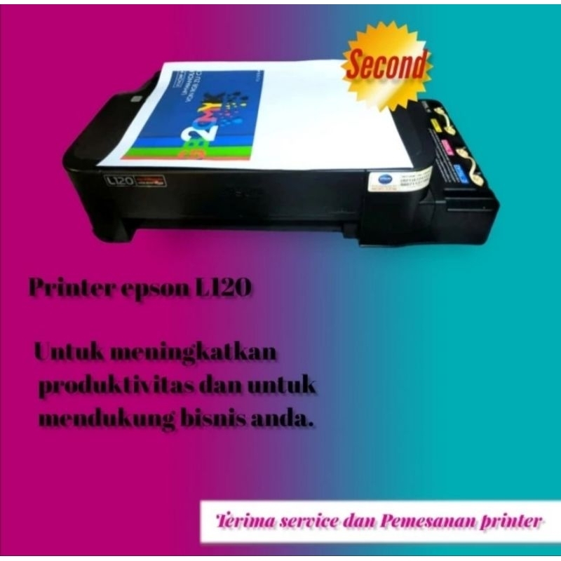 Jual Printer Epson L120/L121 printer cetak warna printer recommend ...