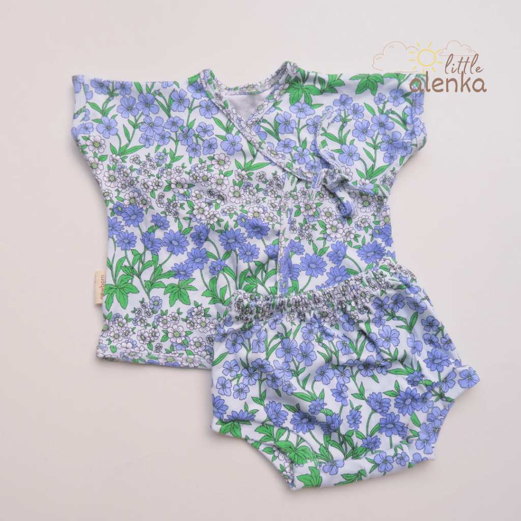 Jual Alenka - Newborn Kimono Set (Kimono Only) / Setelan Baju Kimono ...