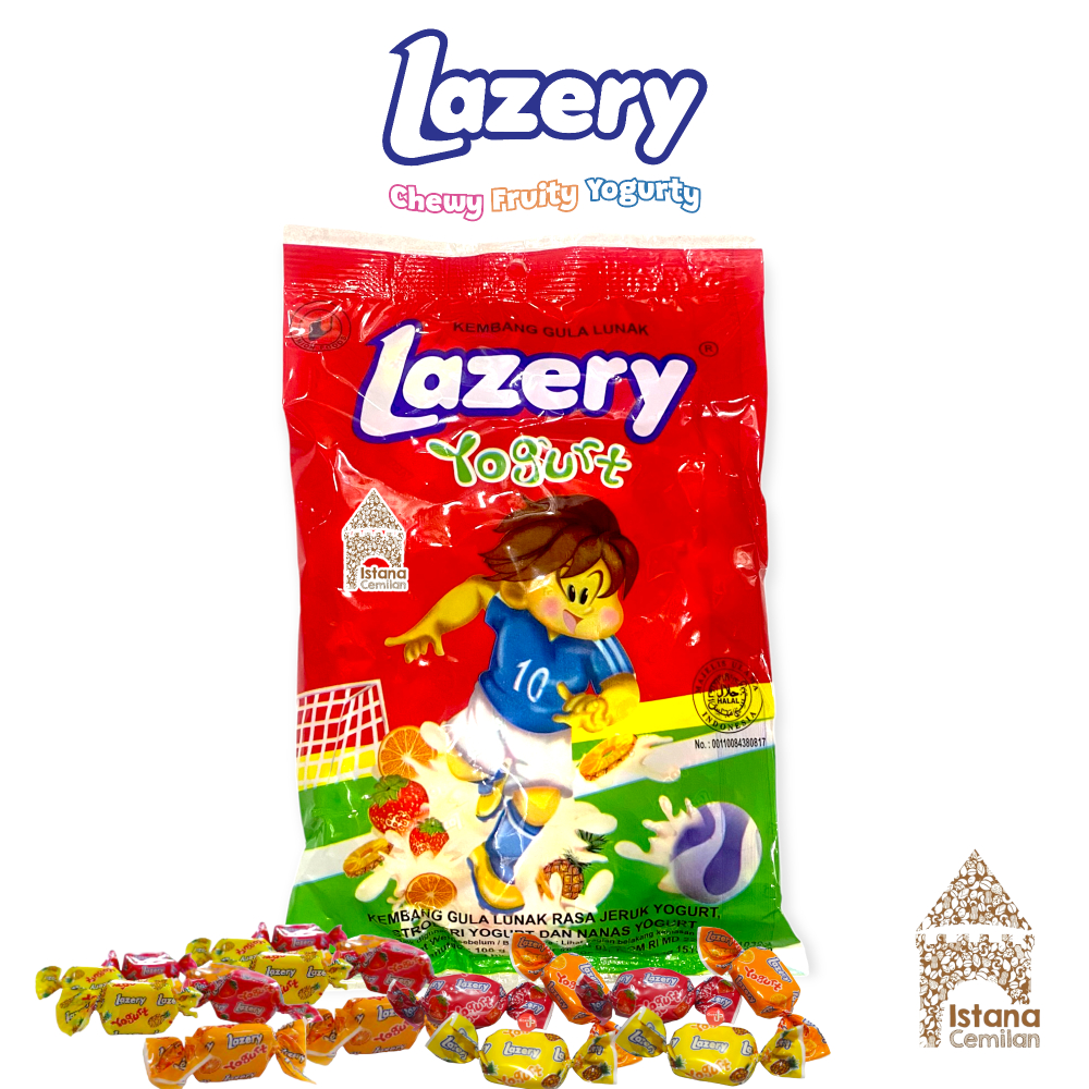 Jual LAZERY Permen Yogurt Pack 100 Gram (isi 40 pcs) Imlek Istana ...