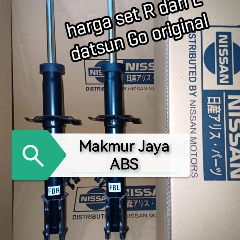 Jual shockbreaker shock absorber datsun go depan sepasang | Shopee ...