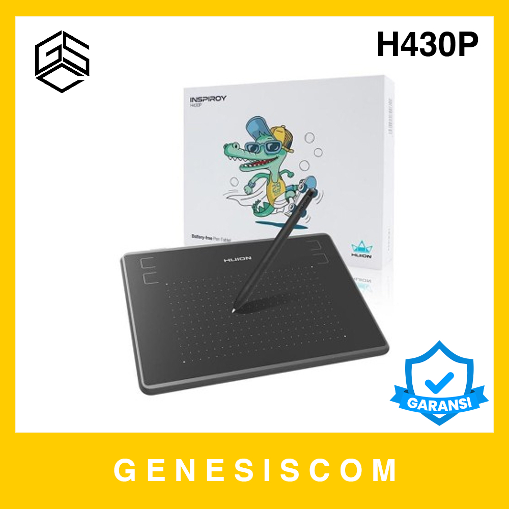 Jual HUION H430P Graphic Drawing Tablet Pen Tab Digital Inspiroy Gambar ...