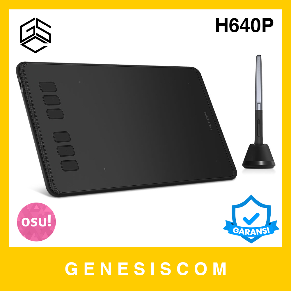 Jual HUION H640P Graphic Drawing Tablet Pen Tab Digital Insipiroy ...
