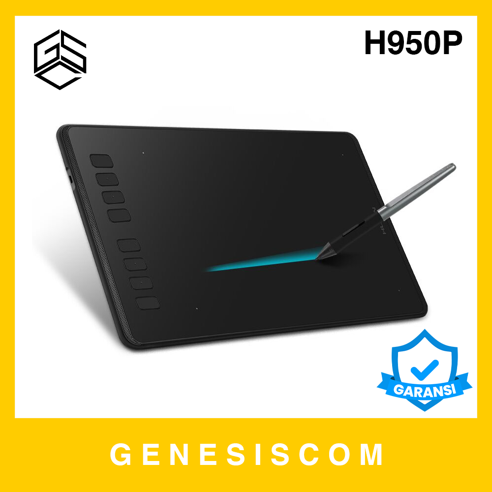 Jual HUION H950P Graphic Drawing Tablet Pen Digital Inspiroy Grafis Tab ...