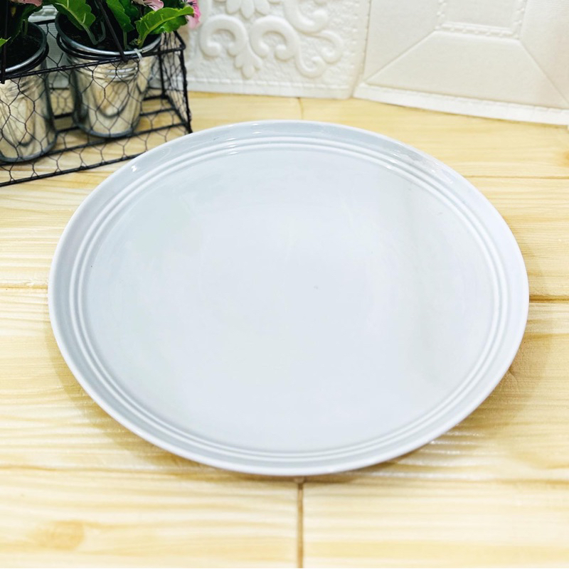 Jual PIRING SAJI KERAMIK || PIRING SAJI KACA SATUAN | Shopee Indonesia