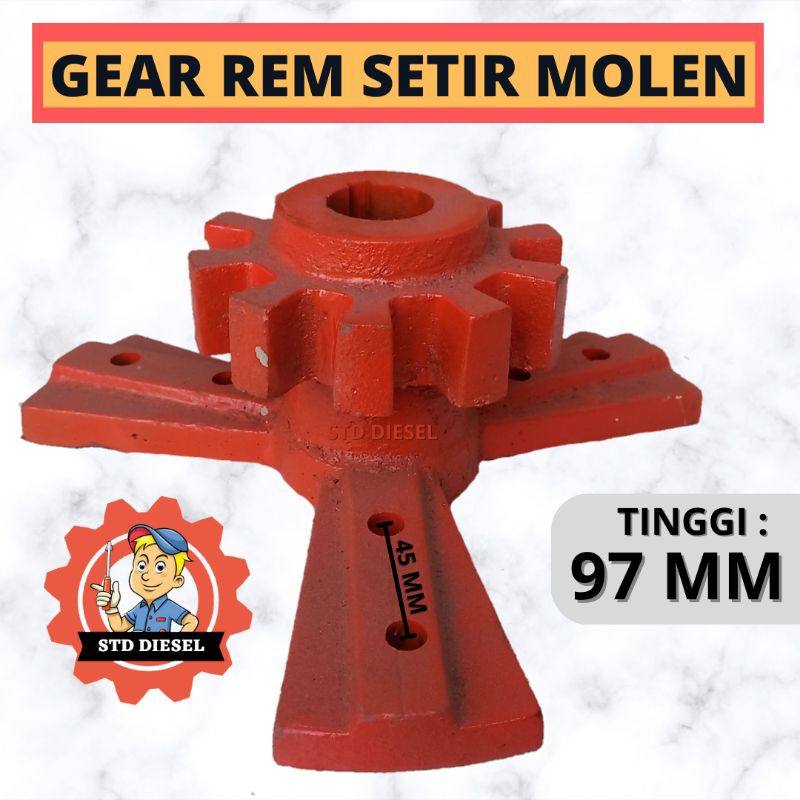 Jual GEAR REM STIR SETIR GIGI GIGIK REN SETIR MESIN MOLEN PENGADUK ...