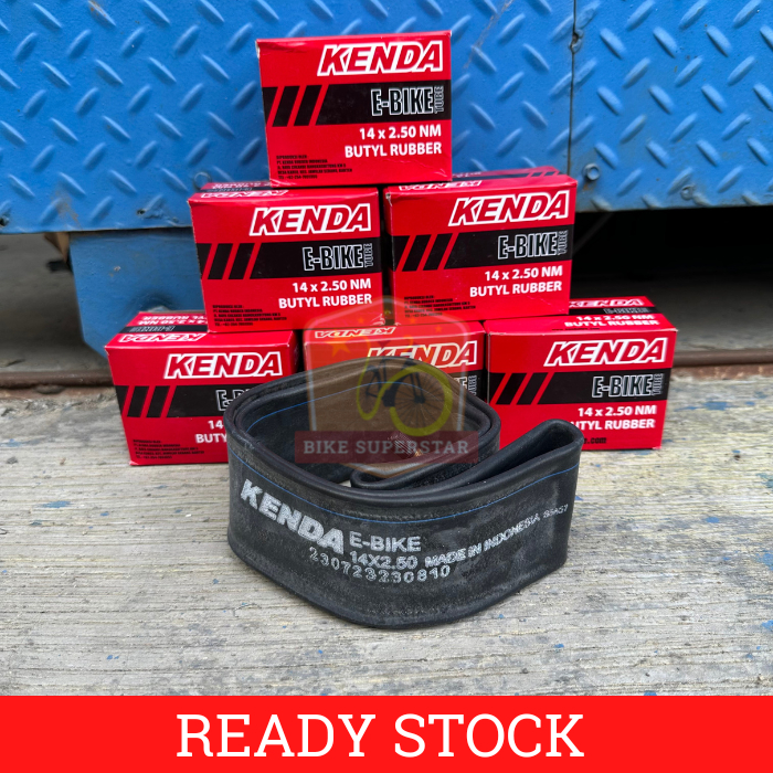 Jual Ban Dalam Sepeda Listrik KENDA Ukuran 14 x 2.50 Pentil Bengkok Selis | Shopee Indonesia