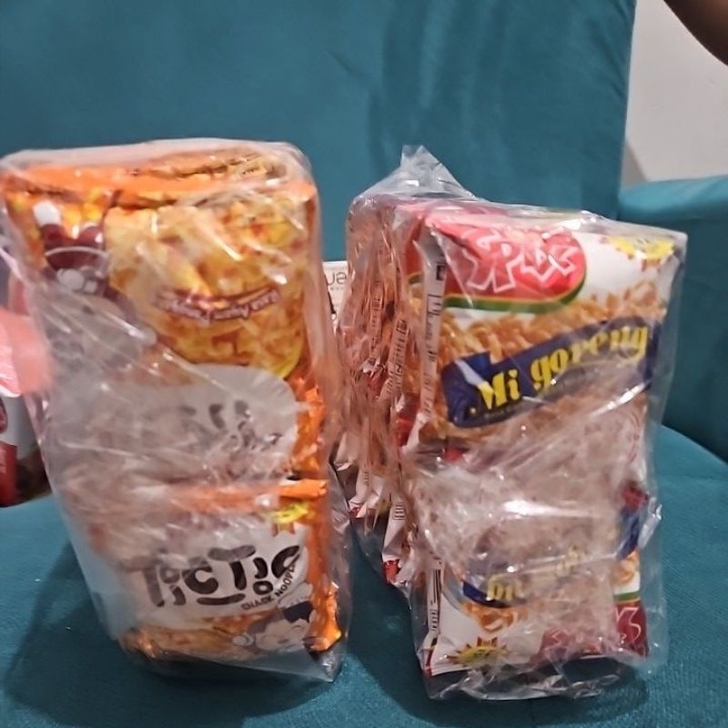 Jual SPIX SNACK MIE GORENG RASA BALADO/ TIC PEDAS ISI 20 pcs | Shopee ...