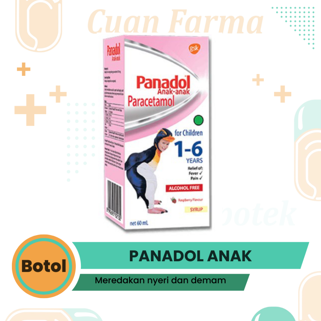 Jual Panadol Anak Sirup 60 ml | Shopee Indonesia