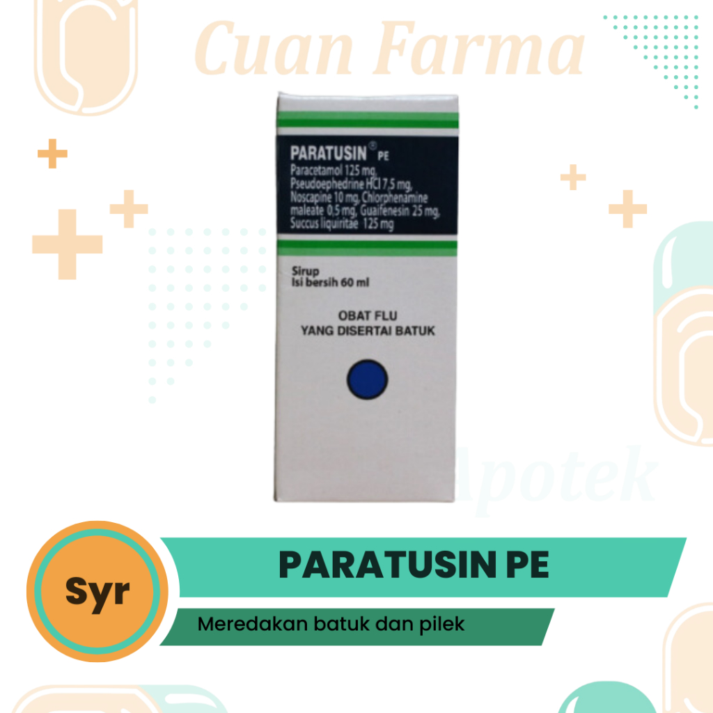 Jual Paratusin Sirup 60 ml (BACA DESKRIPSI) | Shopee Indonesia