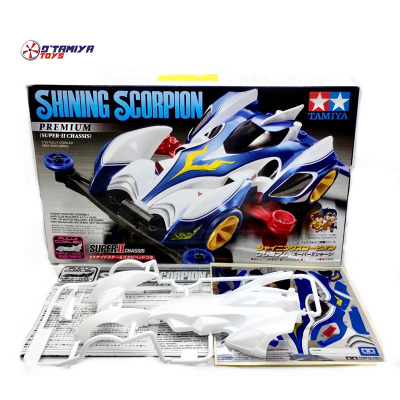 Jual Tamiya 19436 Body Shining Scorpion Premium Original Super 2 ...