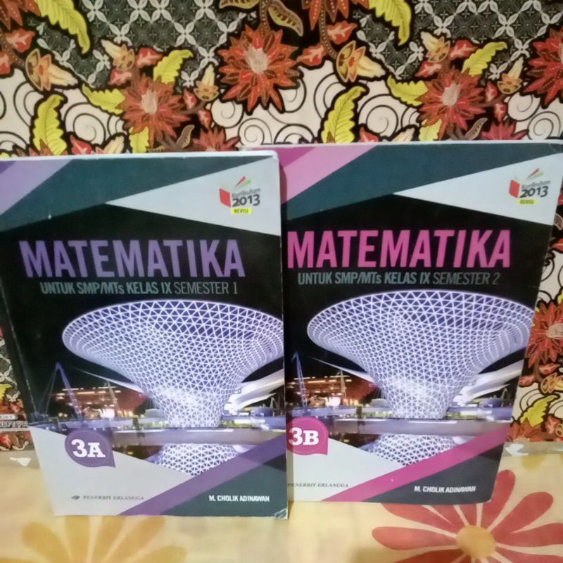 Jual MATEMATIKA 3A 3B SMP MTS KELAS 9 IX 3 | Shopee Indonesia