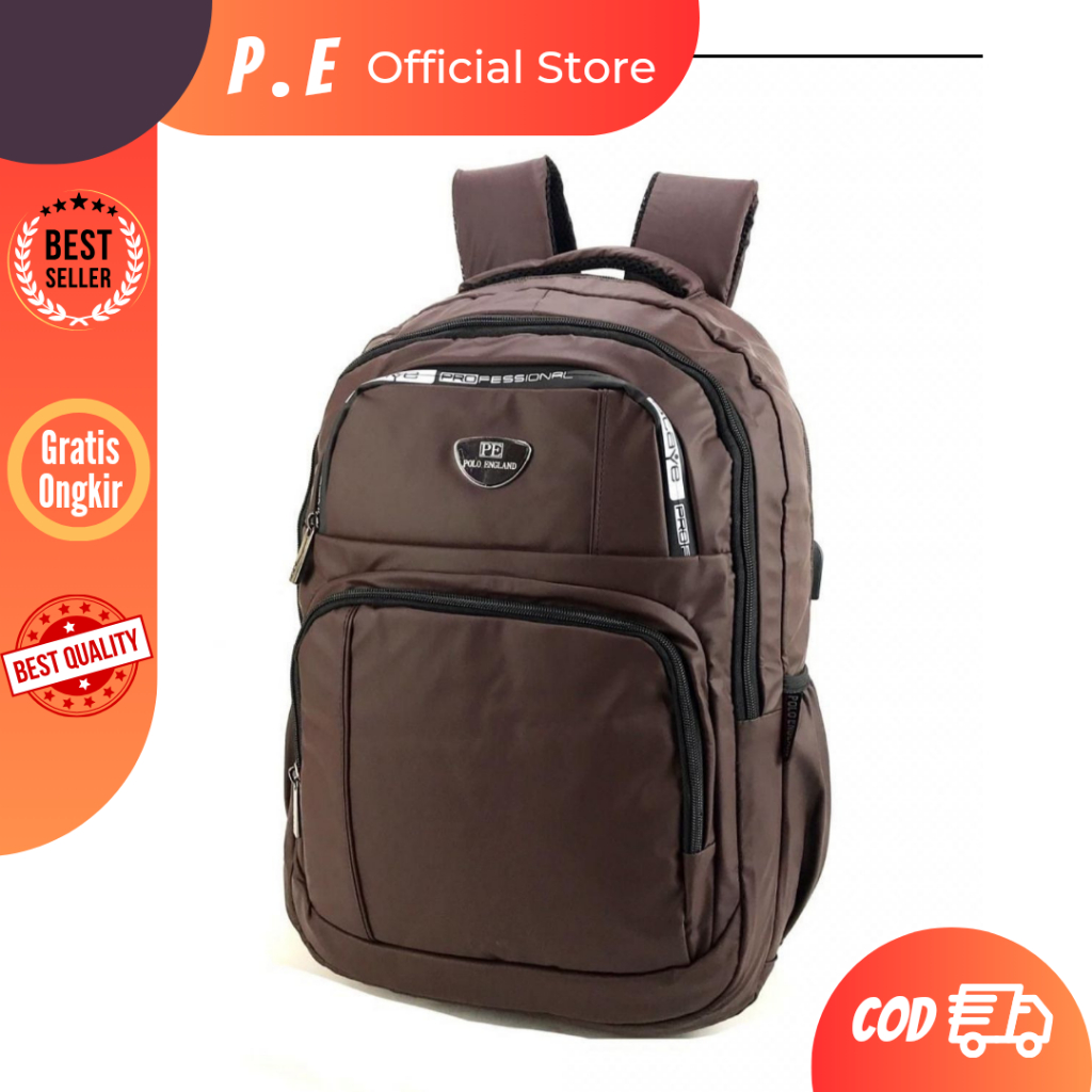 Jual Polo England Tas Ransel Original - Backpack-Ransel Multi Fungsi ...