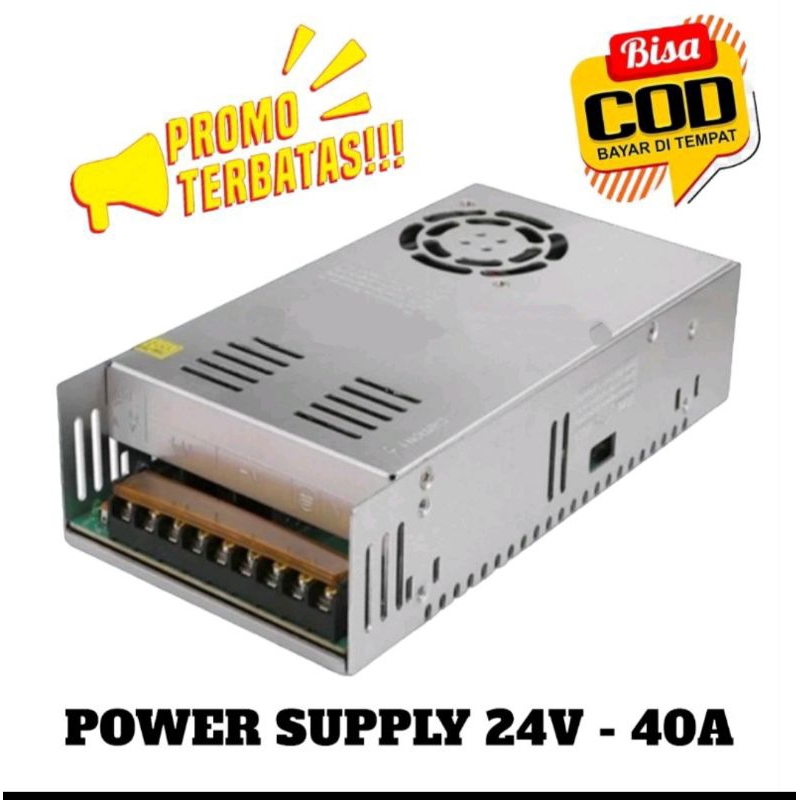 Jual Switching Power Supply PSU 24V 40A High Quality, 24 Volt | Shopee ...
