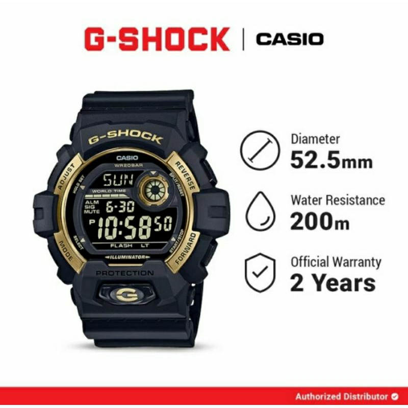Jual Jam Tangan Pria Casio G-Shock G-8900GB-1DR Original Garansi Resmi ...
