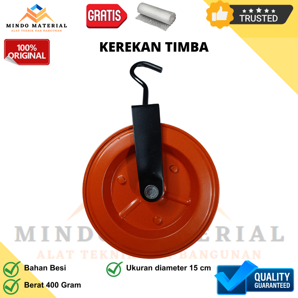 Jual Katrol Roda Kerekan Sumur Timba Air Bahan Besi | Shopee Indonesia