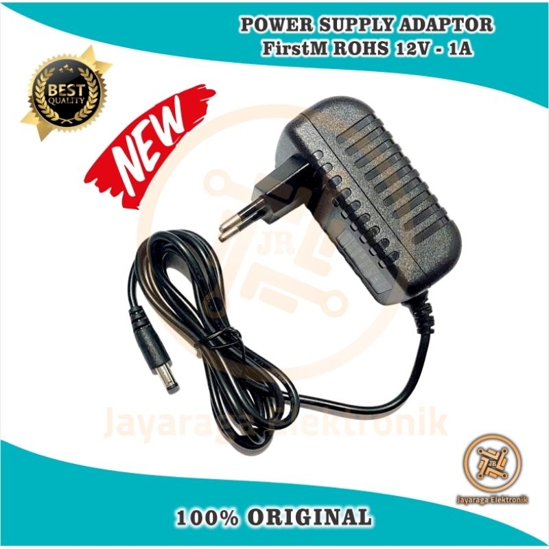 Jual Adaptor ROHS FirsM Output 12V 1A 2A ORIGINAL daya REAL dijamin ...