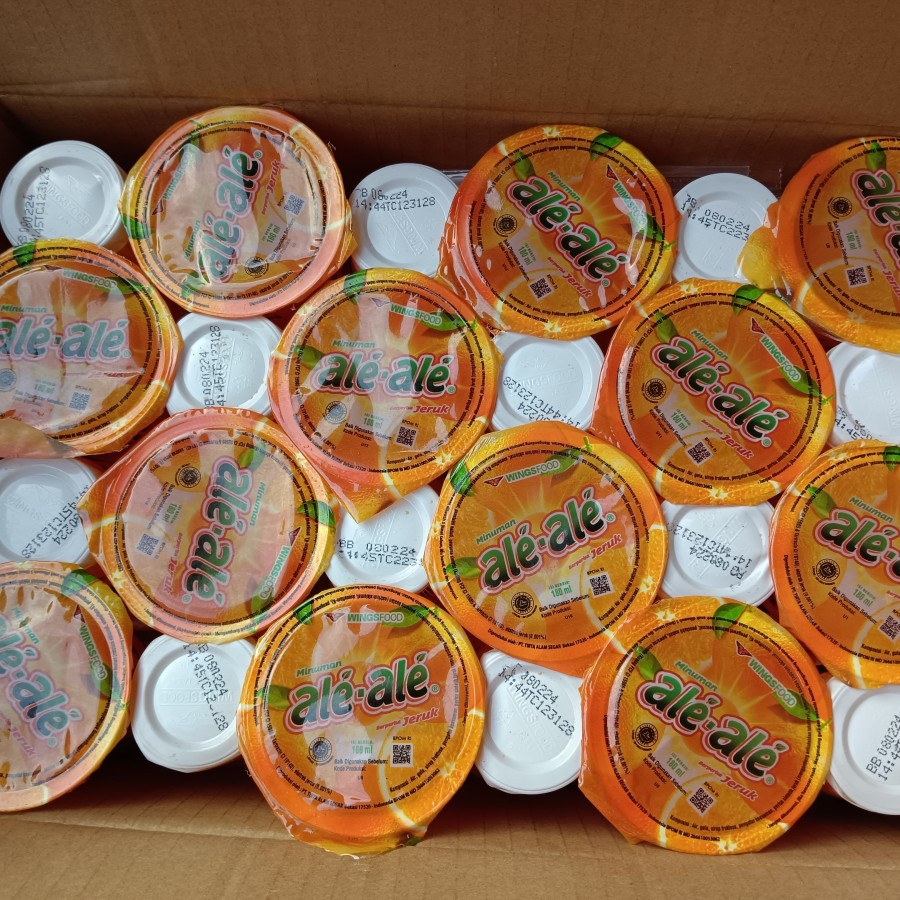 Jual Ale Ale Gelas 180ml 1 Dus Varian Rasa | Shopee Indonesia