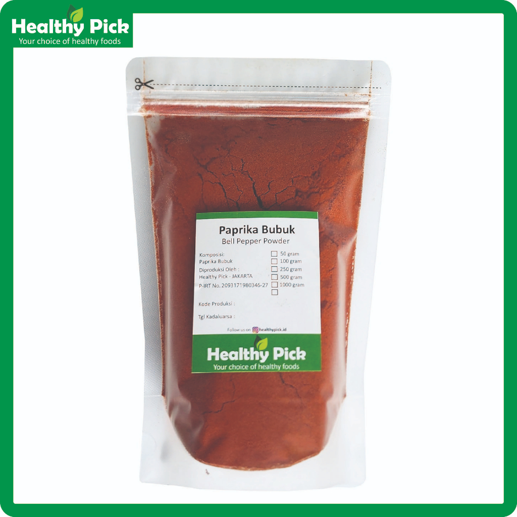 Jual Ground Paprika / Paprika Giling / Paprika Bubuk 100gr | Shopee ...