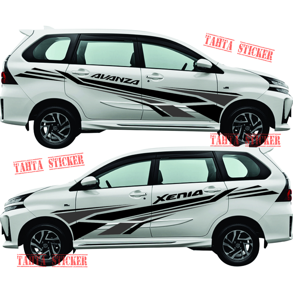 Jual stiker cutting mobil toyota Avanza daihatsu Xenia terbaru list ...