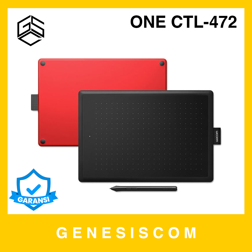 Jual WACOM One CTL-472 Small Creative Drawing Pen Tablet Gambar Desain ...