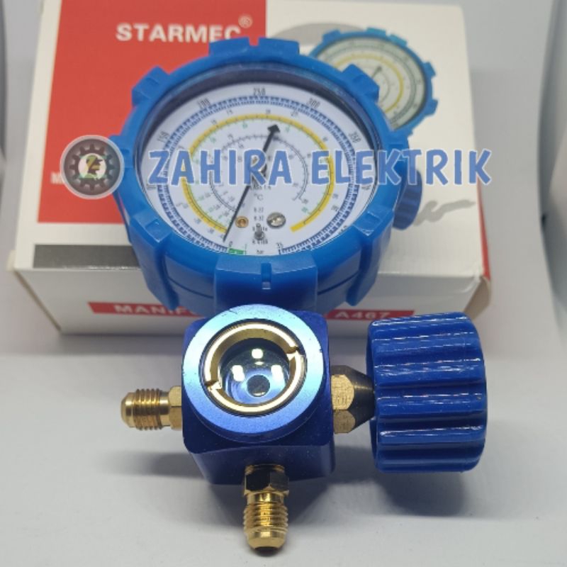 Jual Manifold Single Multi R22 R410 R32 R134 500psi | Shopee Indonesia